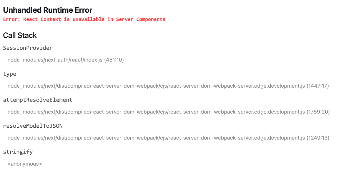 Updated my Next.js project to v13 Appendix: Troubleshooting | by Lada496 | Medium