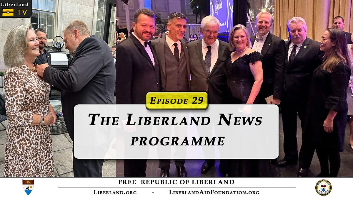 Liberland News Programme Episode 29 Visit Washington - liberlandtv - Medium