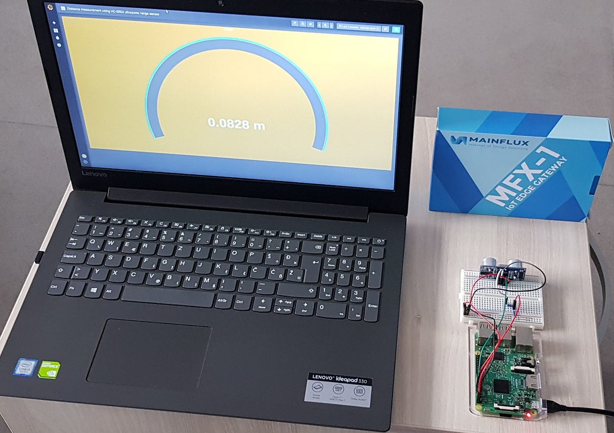 Connecting ultrasonic distance sensor to Mainflux | by Zivorad Cosovic ...