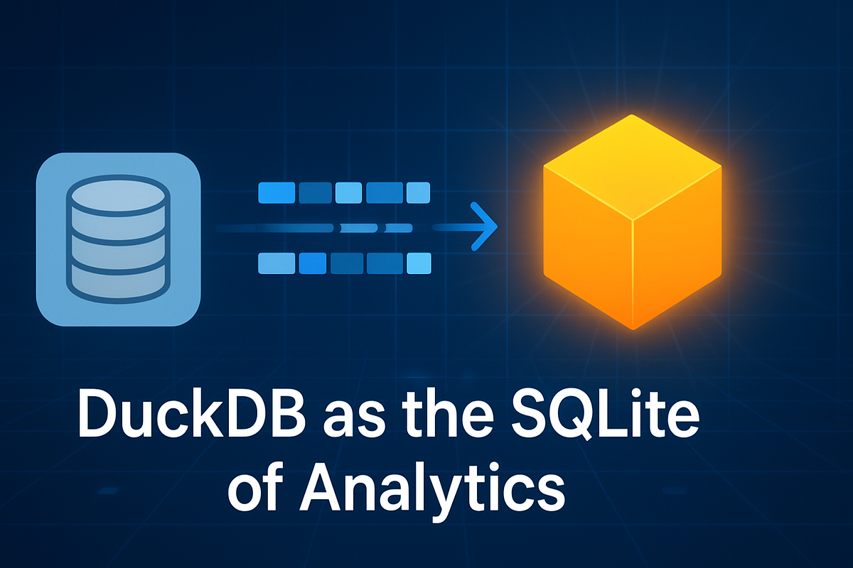 Why DuckDB Is Becoming the SQLite of Analytics | by Nikulsinh Rajput | Aug, 2025 | Medium