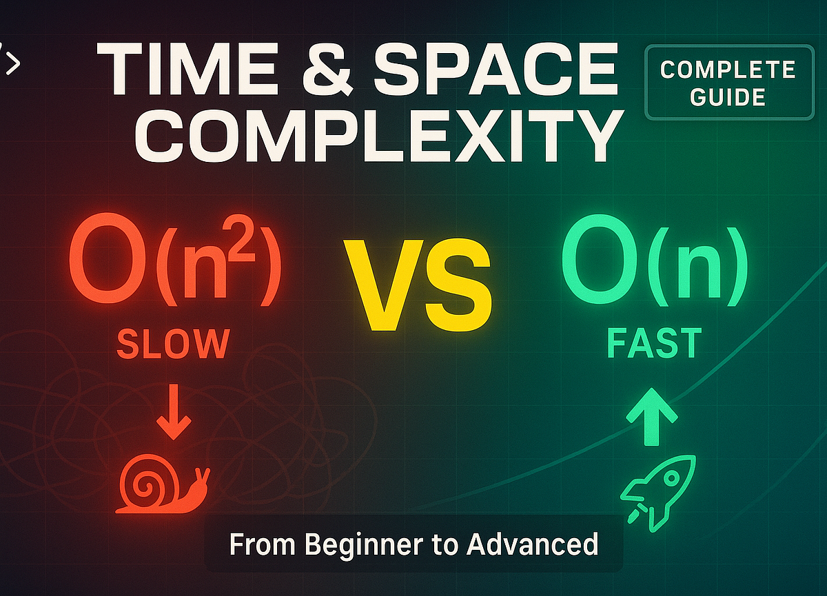 Time & Space Complexity: From “Why Should I Care?” to “I Just Optimized ...