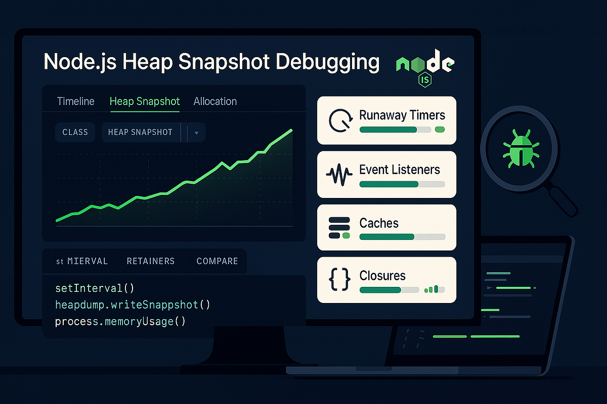 7 Node Memory-Leak Hunts with Heap Snapshots That Matter | by Velorum | Nov, 2025 | Medium