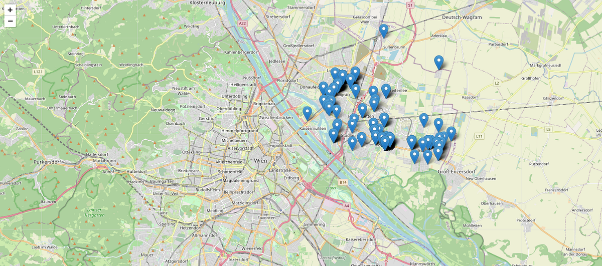 Using Folium for Map visualization | by Sara Novak | Medium