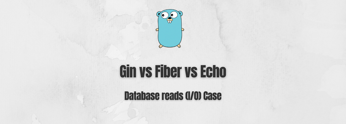 Go — Gin vs Fiber vs Echo: How much performance difference is really there for a real-world use ...