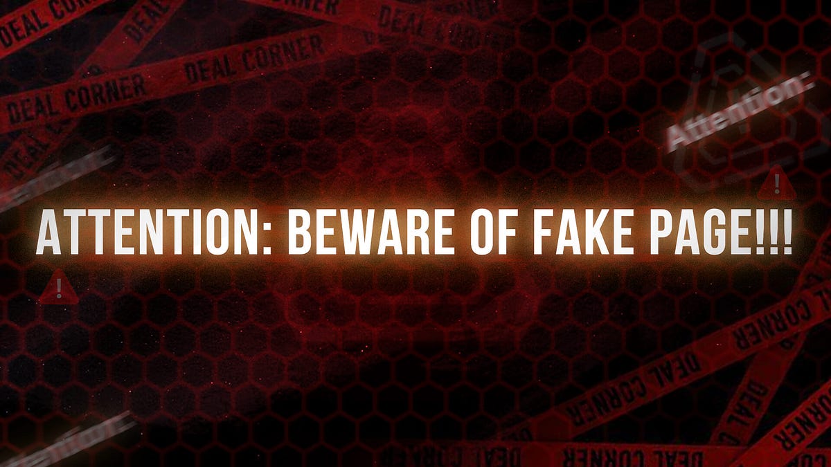 Attention: Beware of Fake Page!!! | by Apextomining | Aug, 2023 | Medium