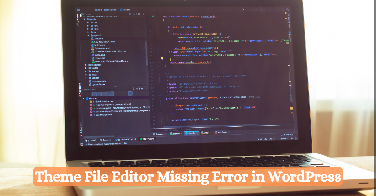 How to Resolve the Theme File Editor Missing Error in WordPress | by Zem Digitals | Sep, 2024 ...