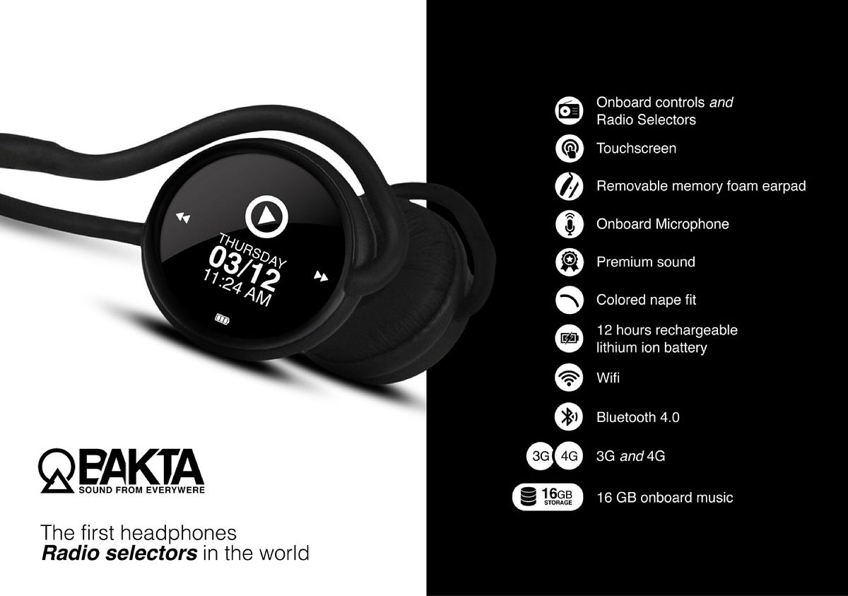 BAKTA HEADPHONES. From the first of December we will… | by ...