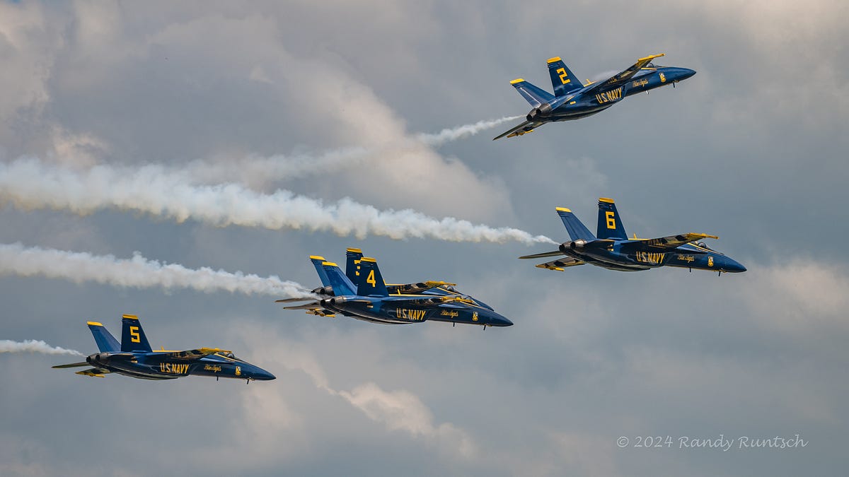 Up, Up and Away with the Blue Angels and the F-22 Raptor Demo Team | by ...