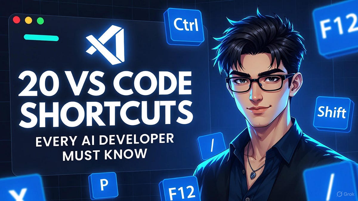 20 VS Code Shortcuts Every AI Developer Should Know | by Shantun Parmar ...