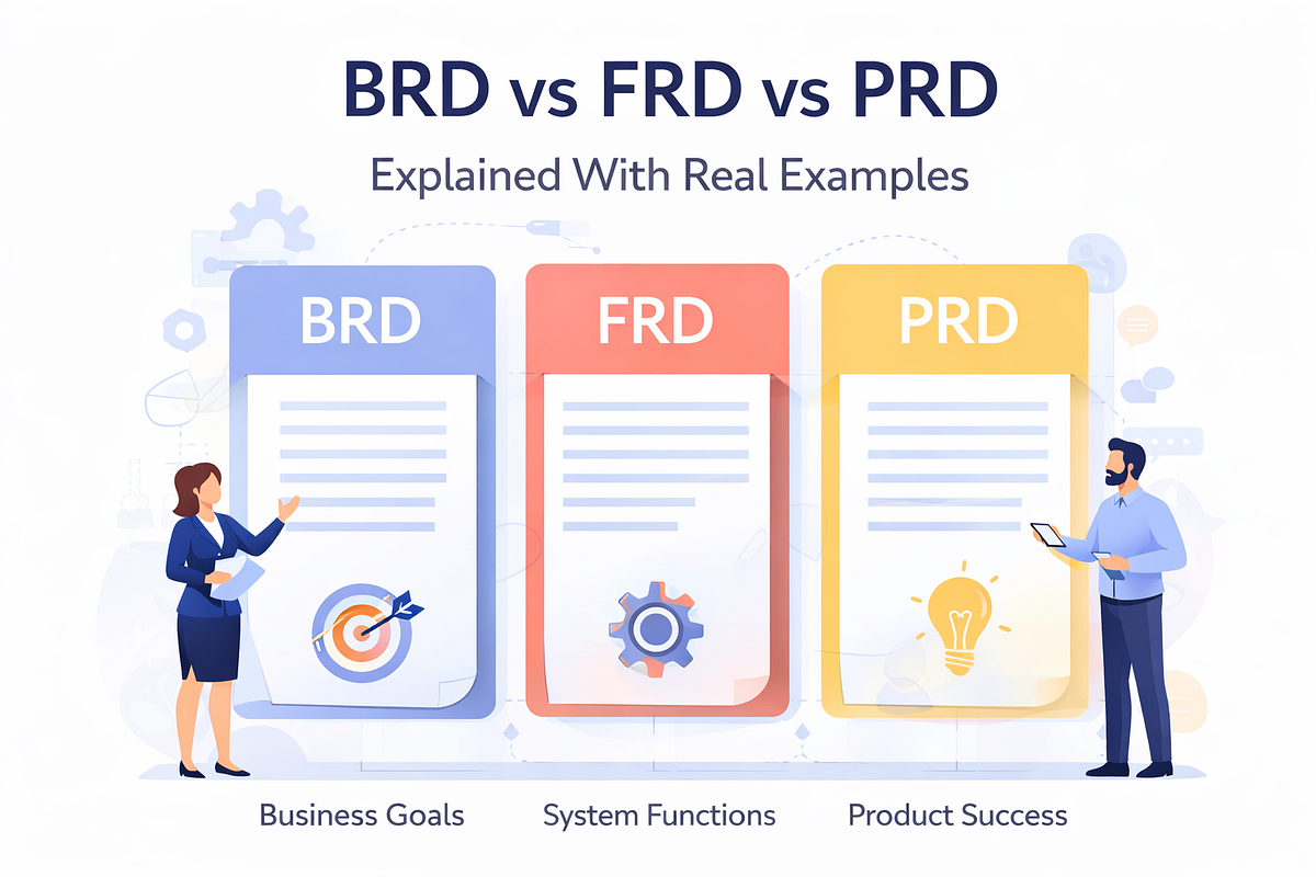 BRD vs FRD vs PRD — Explained With Real Examples | by Bhairavi ...