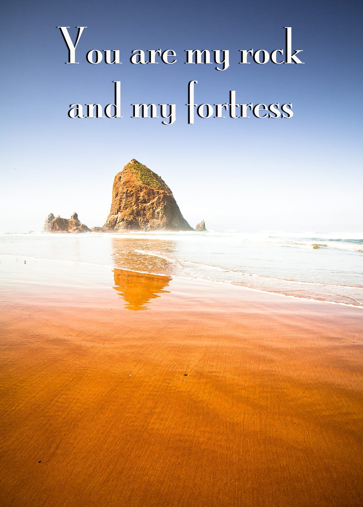 The Rock. “Be to me a rock of refuge, / to which… | by Reid Fowler | Medium