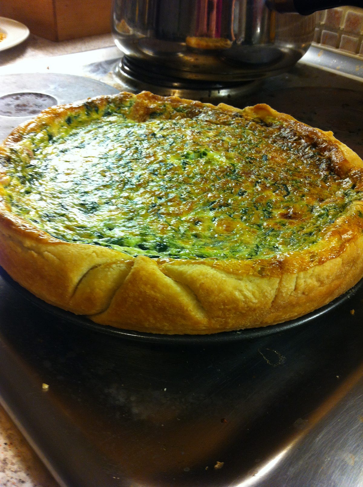 Quiche. Spichach & Cheese. Making your own recipes, you become… | by ...
