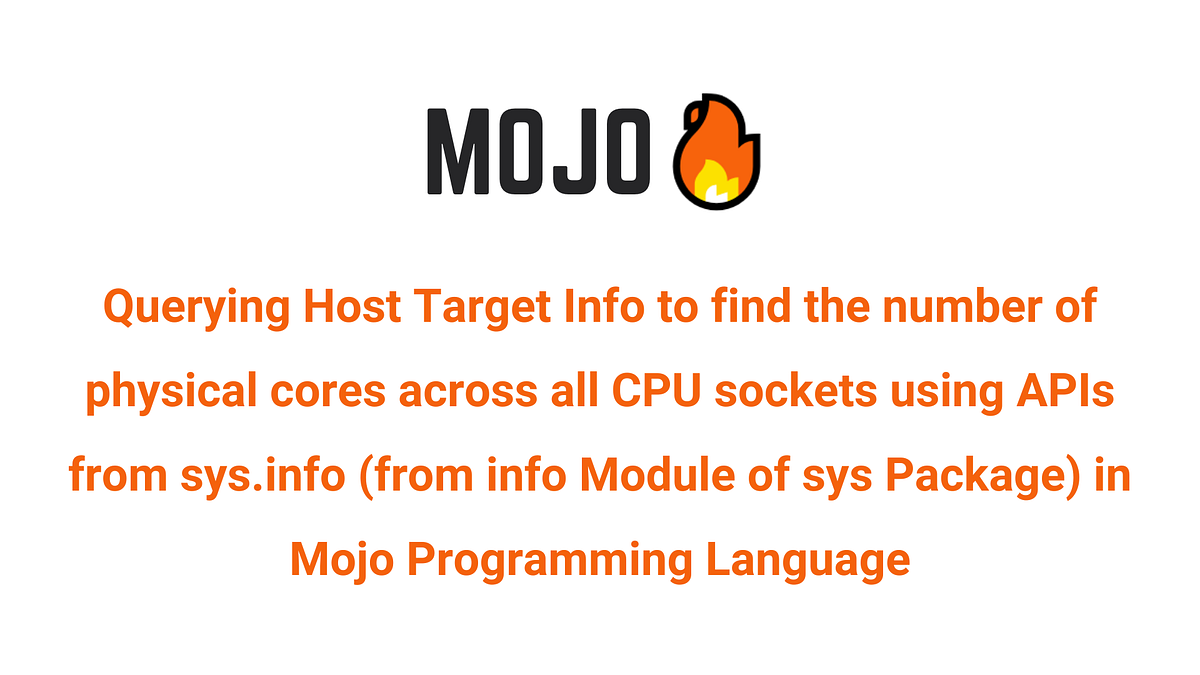 Querying Host Target Info to find the number of physical cores across all CPU sockets using APIs ...