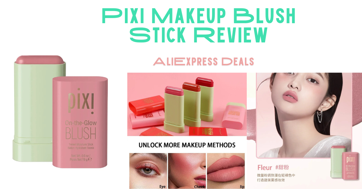 Pixi Makeup Blush Stick Review. Waterproof Easy Color Blusher | by ...