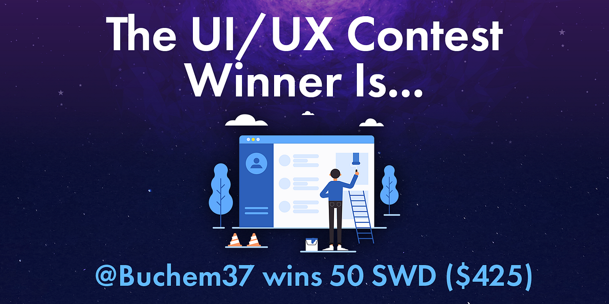 December UI/UX Contest Winner. and our $425 prize winner is…🏆 | by Sun ...