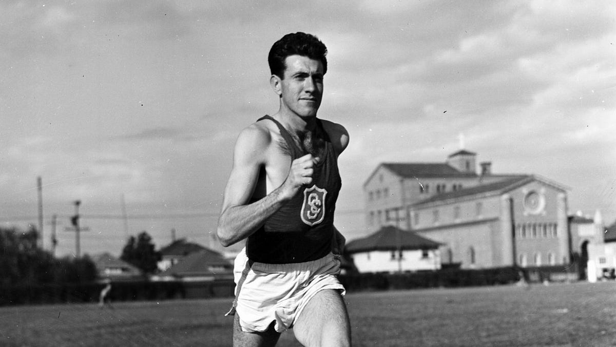 Louis Zamperini. Louis Silvie Zamperini (1917–2014) was… | by Hillary ...