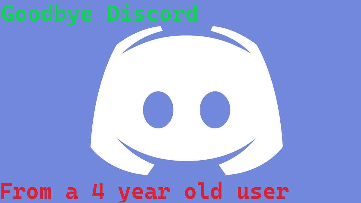 Why i left Discord (as a 4 year old user) | by Kris Pineda | Medium