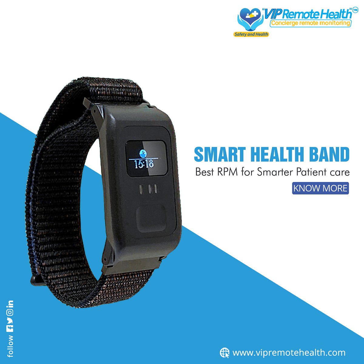 Smart Health Band — Best RPM for Smarter Patient Care - VIP ...