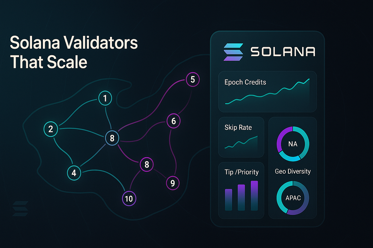 10 Solana Validators That Helped Me Scale | by Thinking Loop | Sep ...