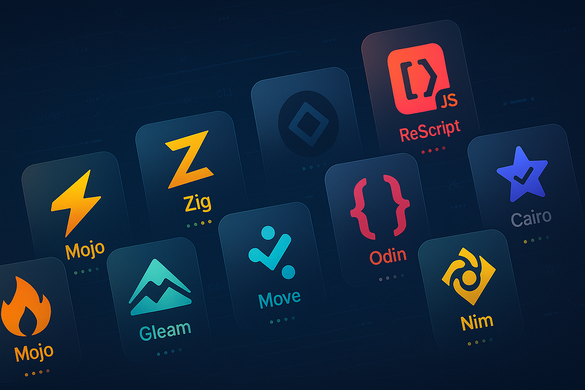 10 Emerging Languages to Watch in 2025 | by Modexa | Sep, 2025 | Medium