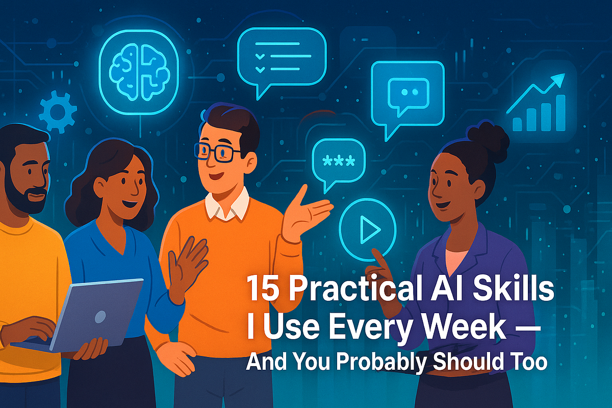 15 Practical AI Skills I Rely on-You’ll Fall Behind Without Them | by ...