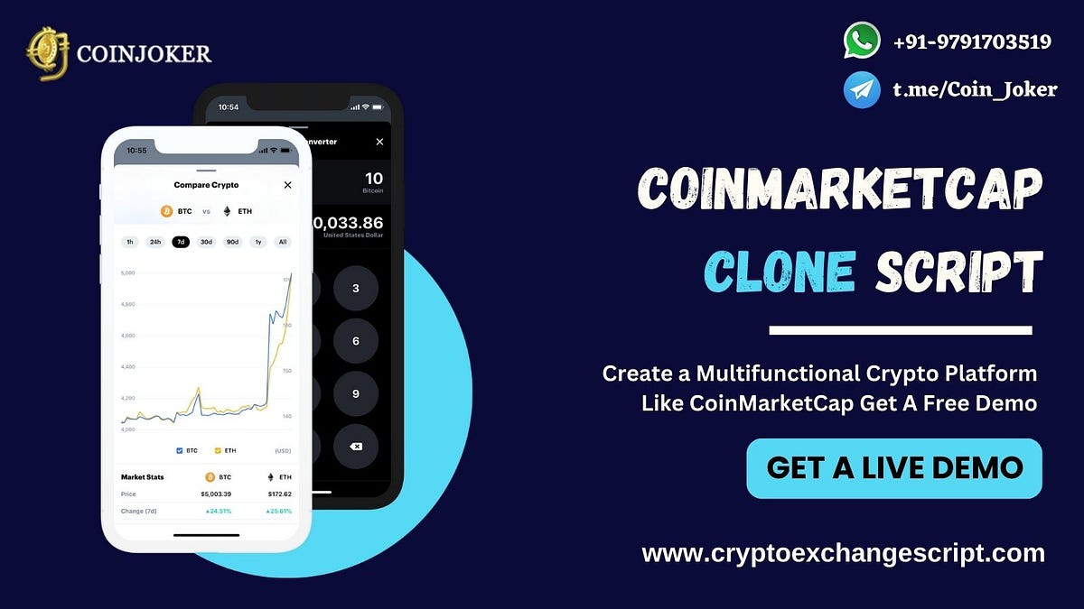 How to Choose the Best CoinMarketCap Clone Script for Your Business | by Roxana Sarah | Medium
