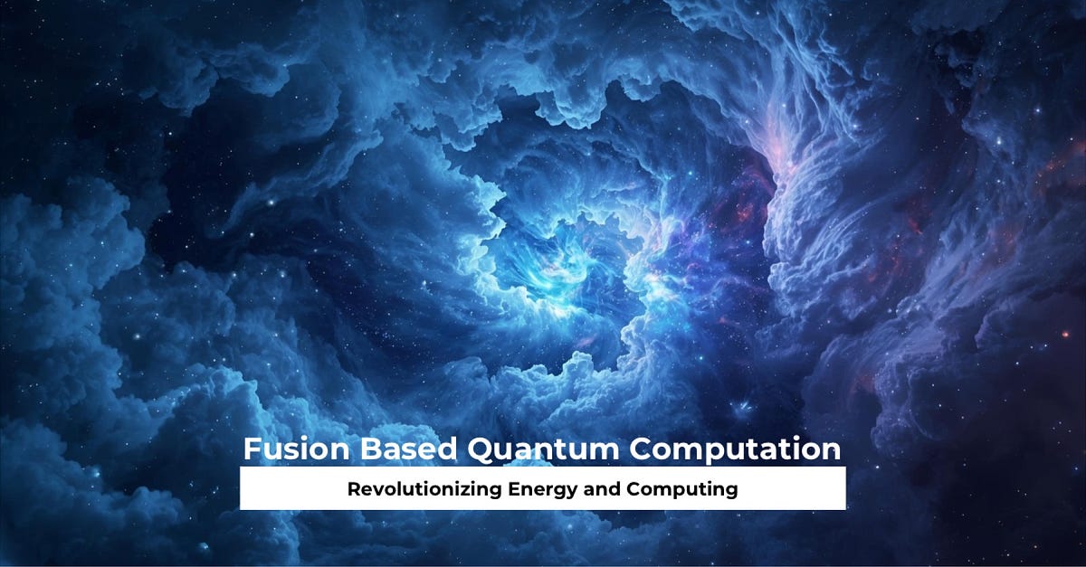 Fusion-Based Quantum Computation. Revolutionizing Energy and Computing ...