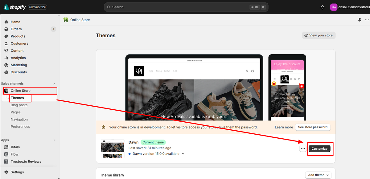 How to add or remove app blocks using the Shopify theme editor | by OH Solutions | Medium