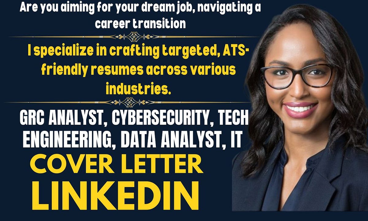 I will write IT, grc analyst, data science, compliance, cybersecurity ...