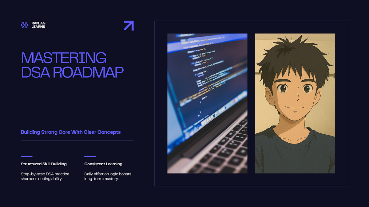 I’m Committing to Mastering Data Structures and Algorithms 🔥 | by Ranjan Kumar | Jun, 2025 | Medium