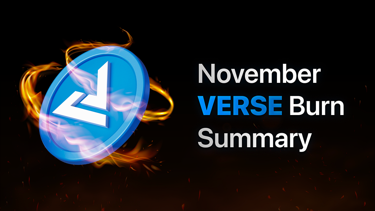 November VERSE Burn Summary. As more people learn about, acquire… | by ...