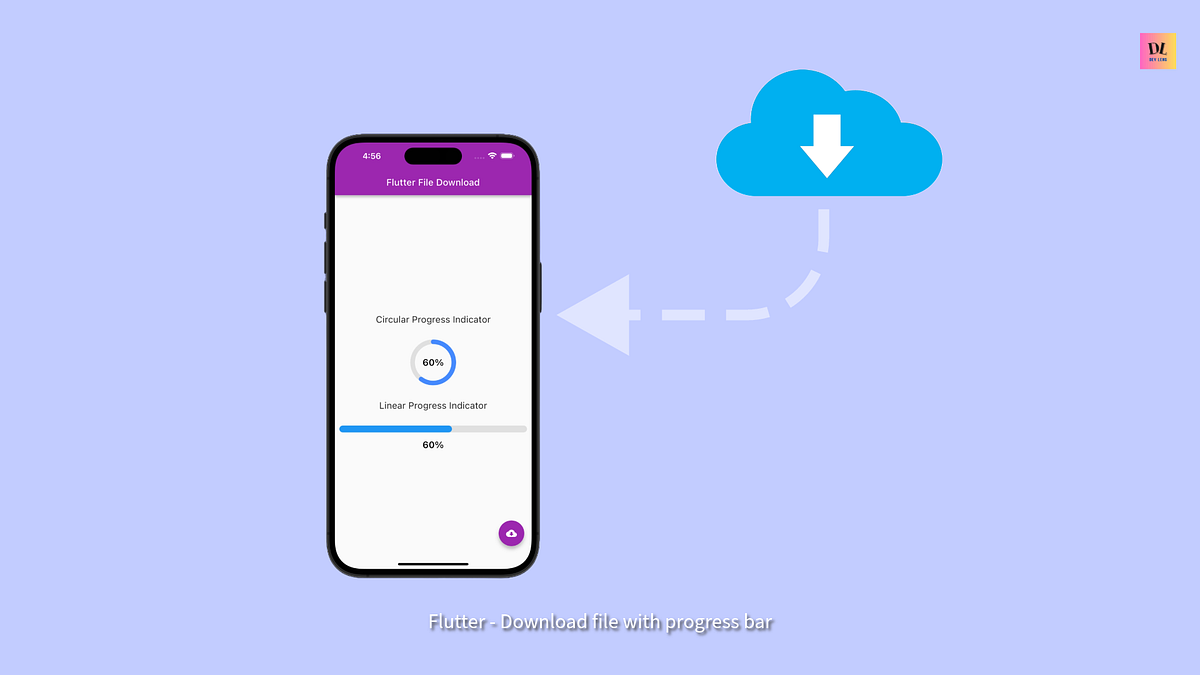 Flutter — Download file with progress indicator | by DevLens | Jan, 2024 | Medium