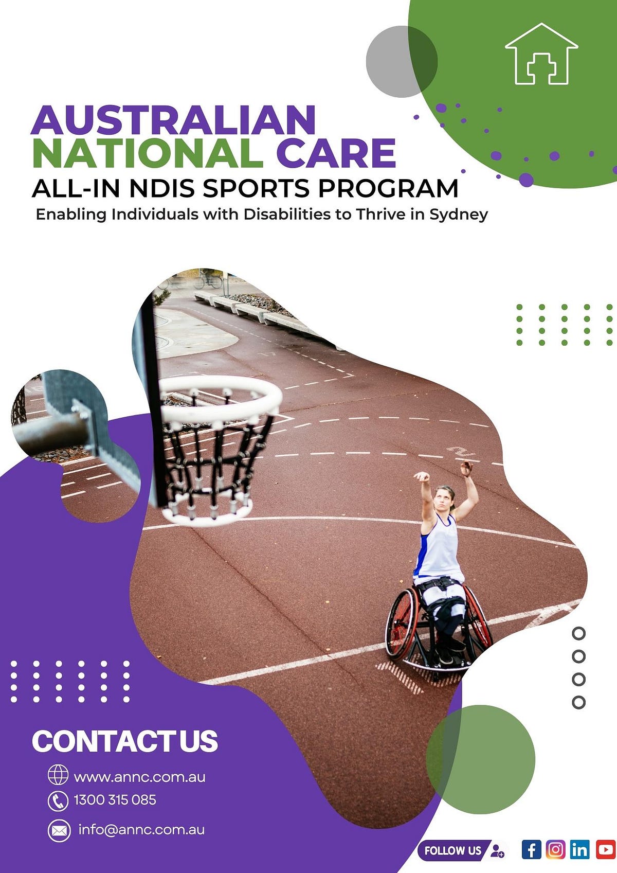 Australian National Care All-In NDIS Sports Program, Enabling Individuals with Disabilities to ...