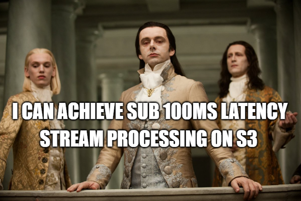 Towards Sub-100ms Latency Stream Processing with an S3-Based Architecture | by Yingjun Wu | Data ...