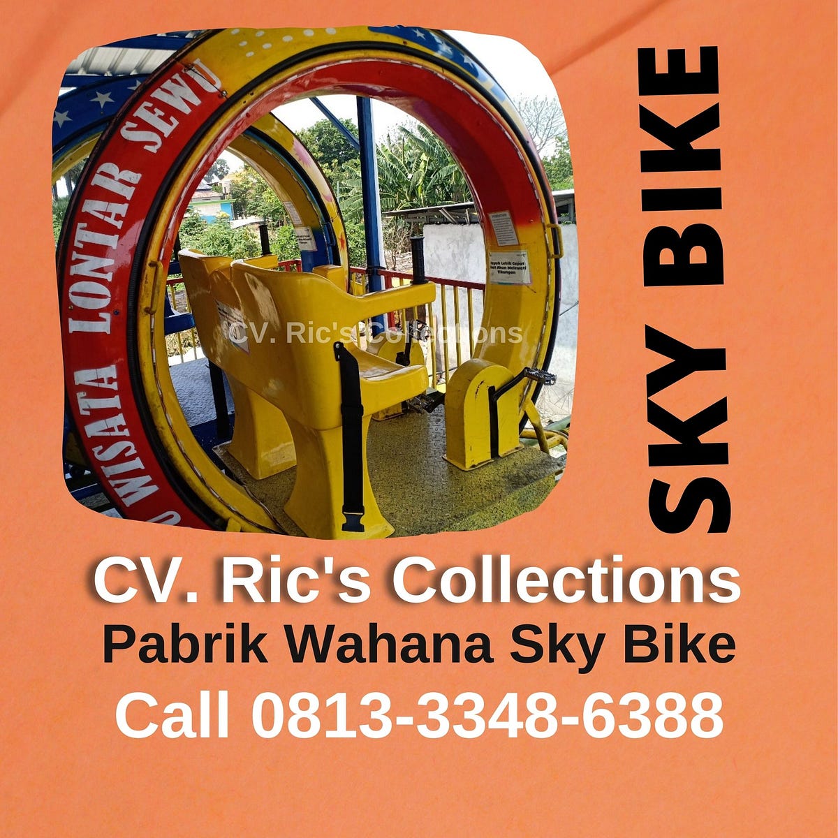 TERJAMIN KUAT, Call 0813–3348–6388, CV Rics Collections Pabrik Wahana ...