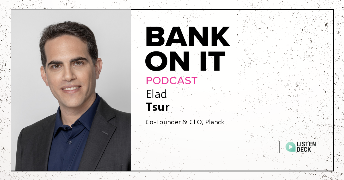 Episode 614 Elad Tsur from Planck | by John Siracusa | Bank On It ...