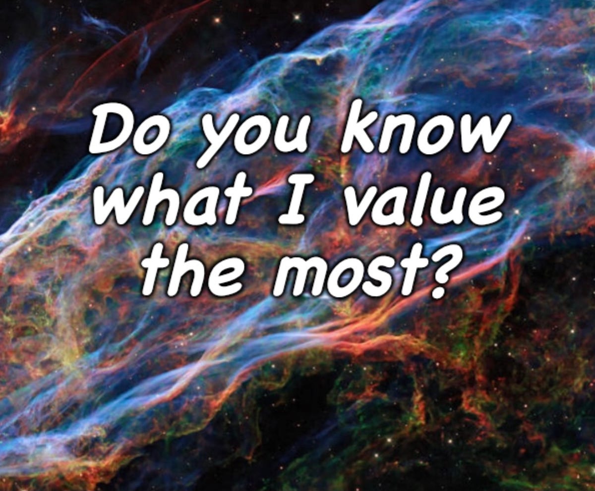 What do I value the most? I value people who are bedrock real. Who say ...