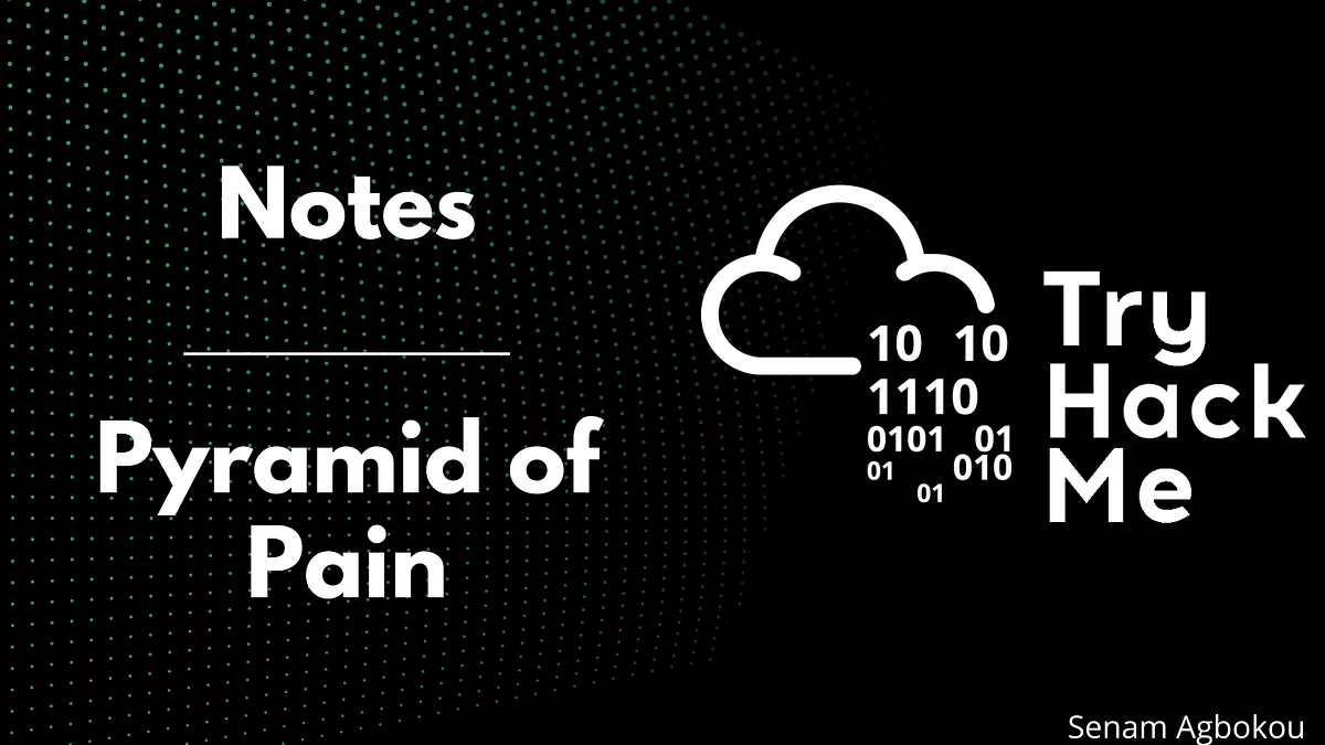 TryHackMe | Pyramid of Pain | Notes - Senam Agbokou - Medium