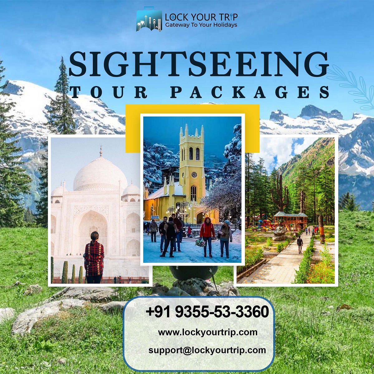 Sightseeing Tour Packages for Your Dream Vacation! - Lock Your Trip ...