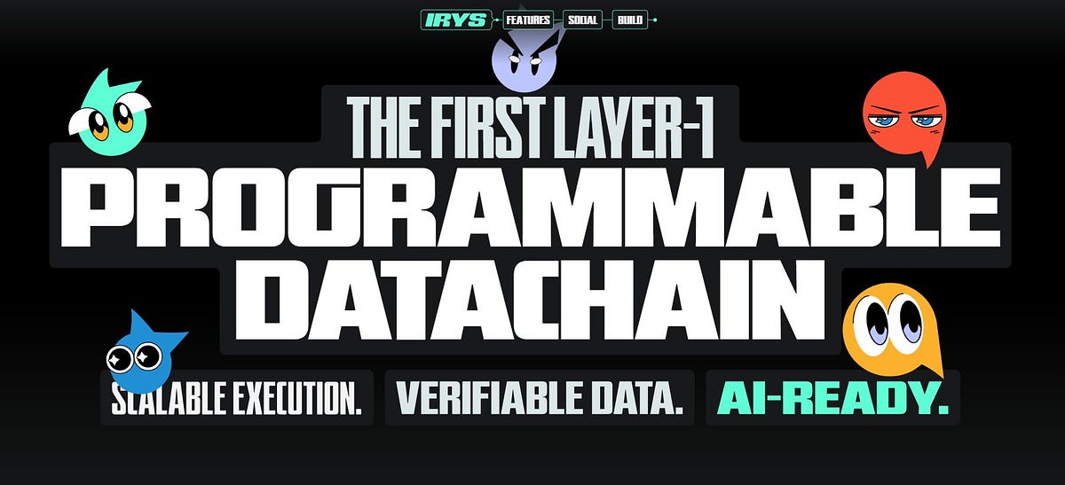 Irys: The Future of Decentralized, Programmable Data | by RaviMehta100 | Feb, 2025 | Medium