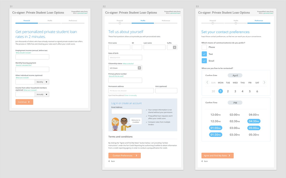 Contact Preferences — Credible_Design | by Huy Duke Ngo | Medium