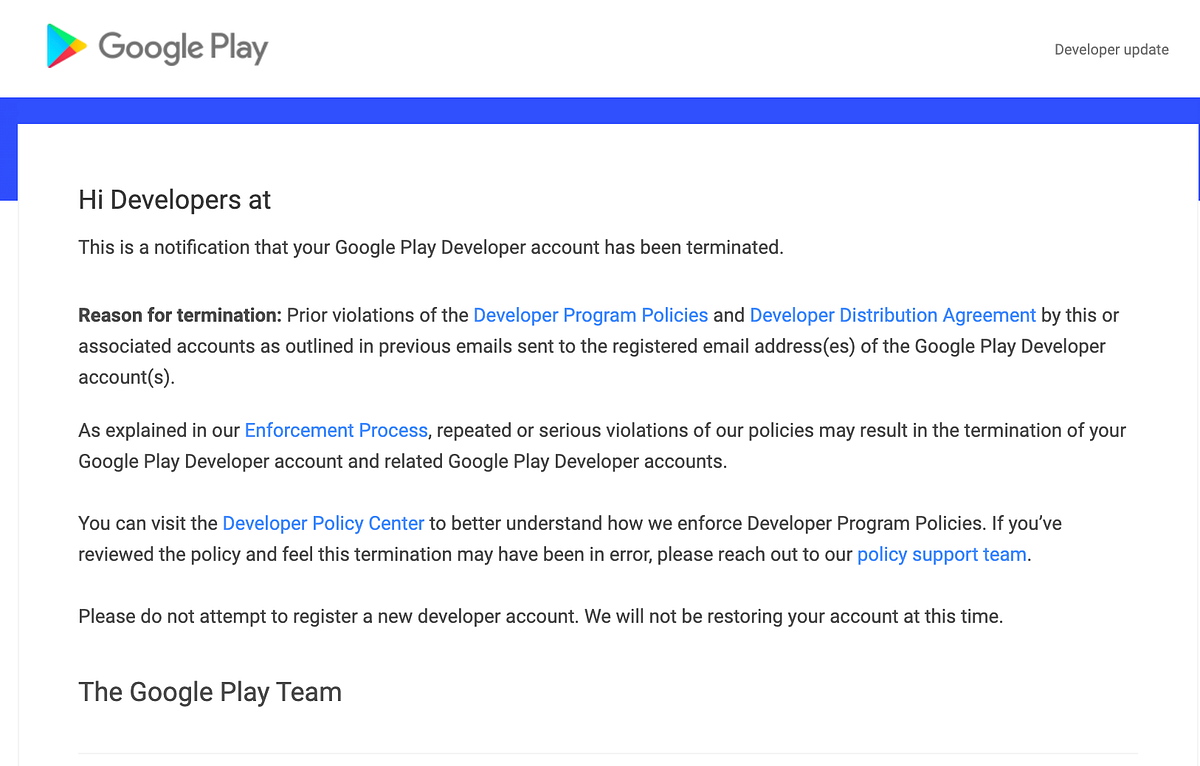 Google removes my publisher account from Admob | by Colibribusiness ...