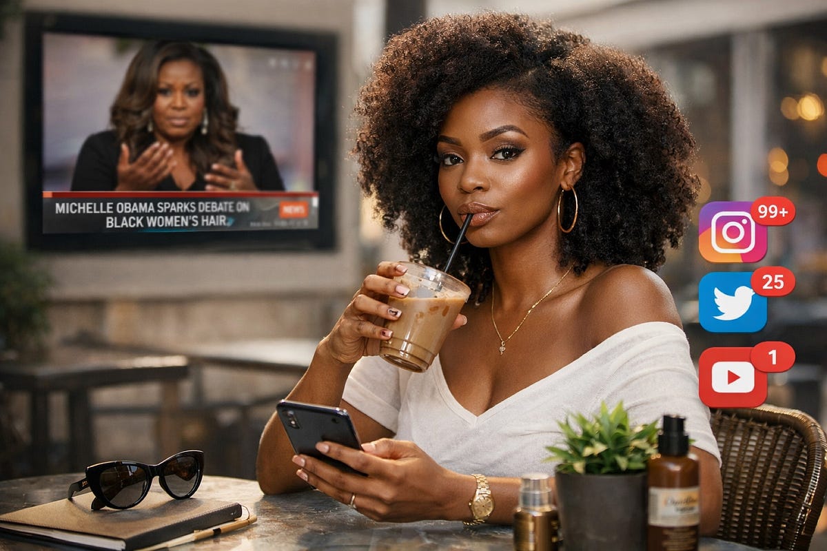Michelle Obama vs. Matt Walsh. The Natural Hair Debate: Part 5 million ...