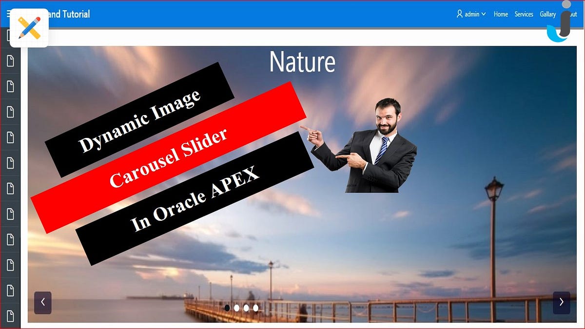 Dynamic Image Carousel Slider in Oracle APEX | Medium
