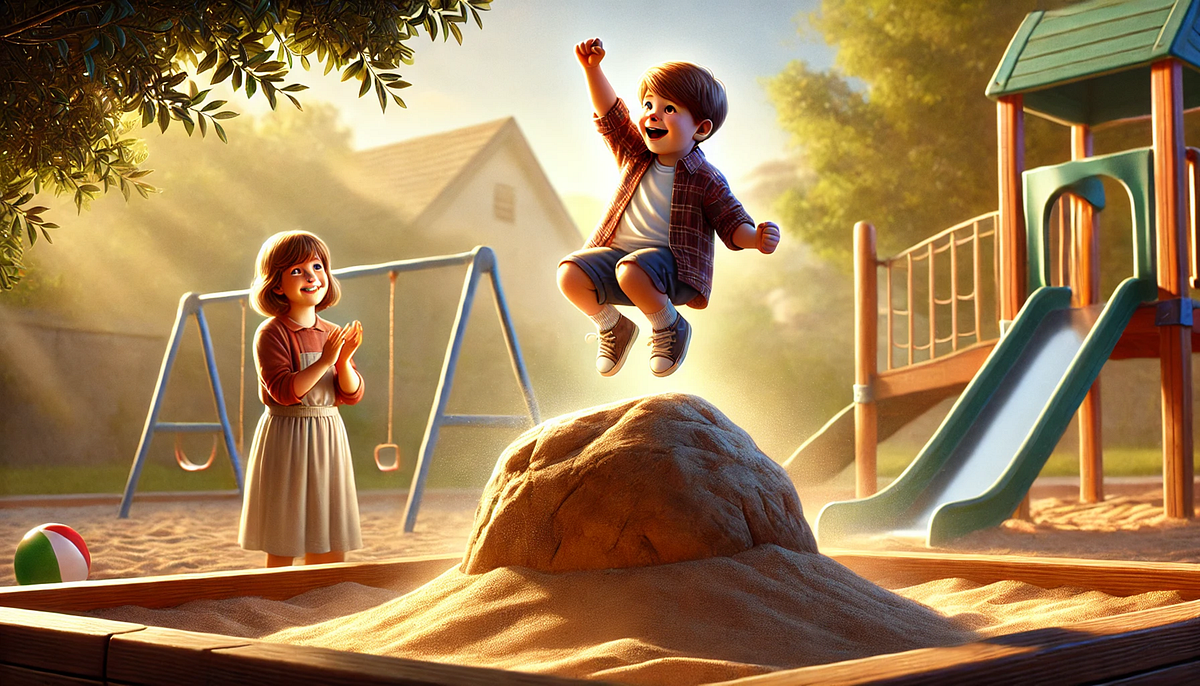 Jamie’s Big Jump. A leap of love and confidence | by Rick Allen ...