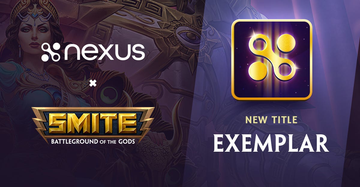 In-Game SMITE Title Available on Nexus | by Nexus | Nexus Blog | Medium