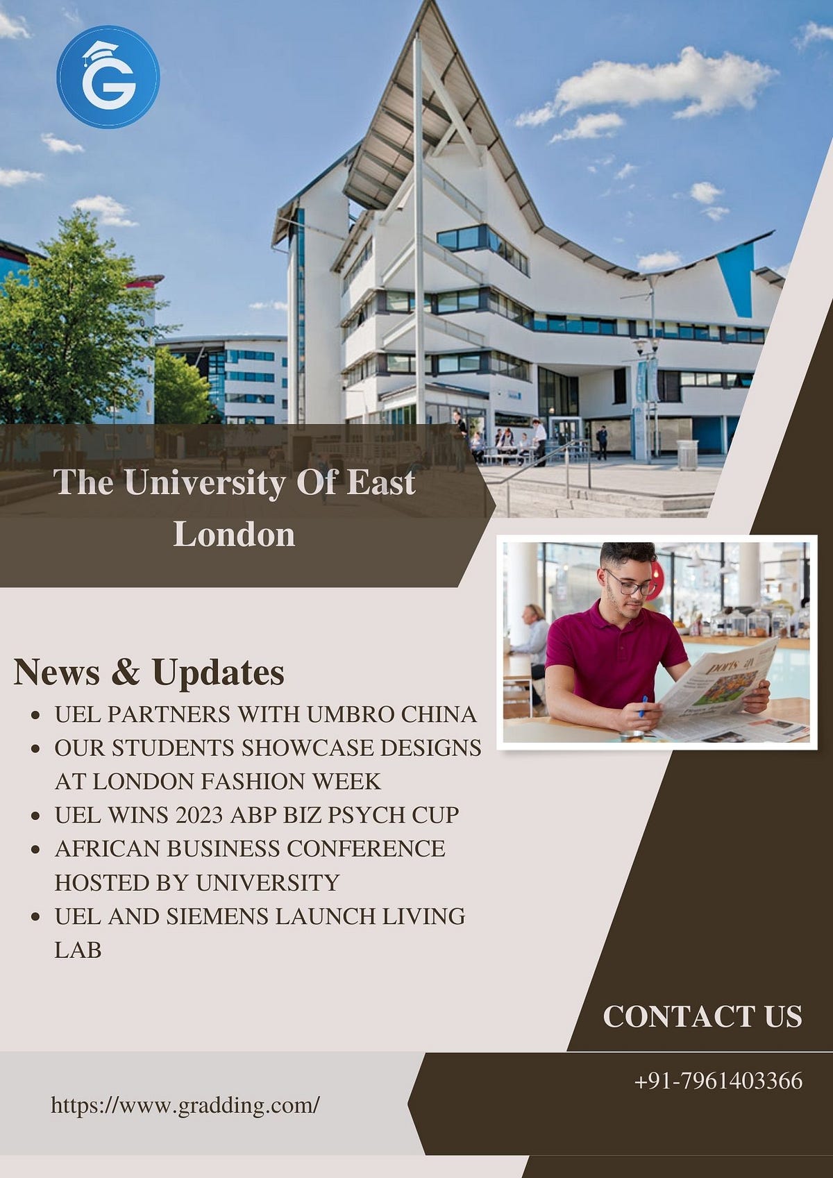 The University Of East London, News & Updates: Gradding The University ...