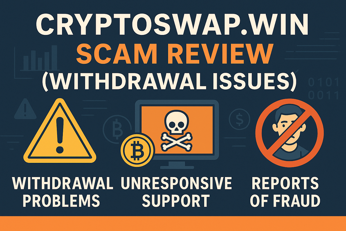 Cryptoswap.win Scam Review: Withdrawal Issues & What Investors Must ...