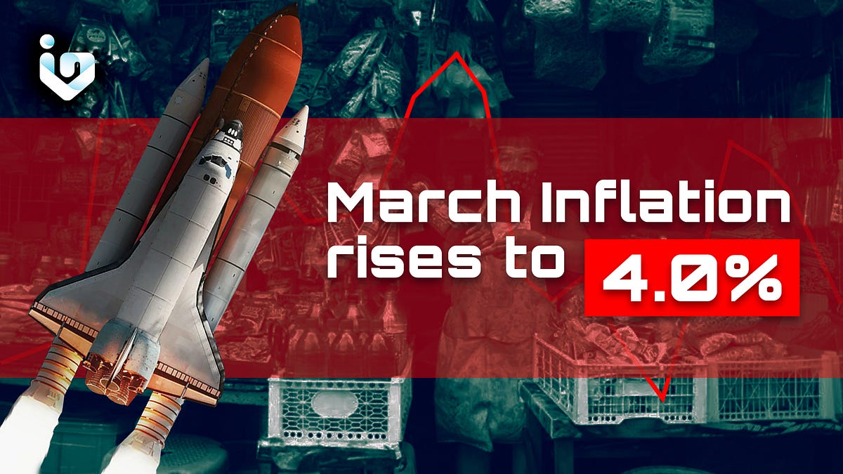 March Inflation Rises to 4.0%. April 5, 2022 | by Investa | Medium