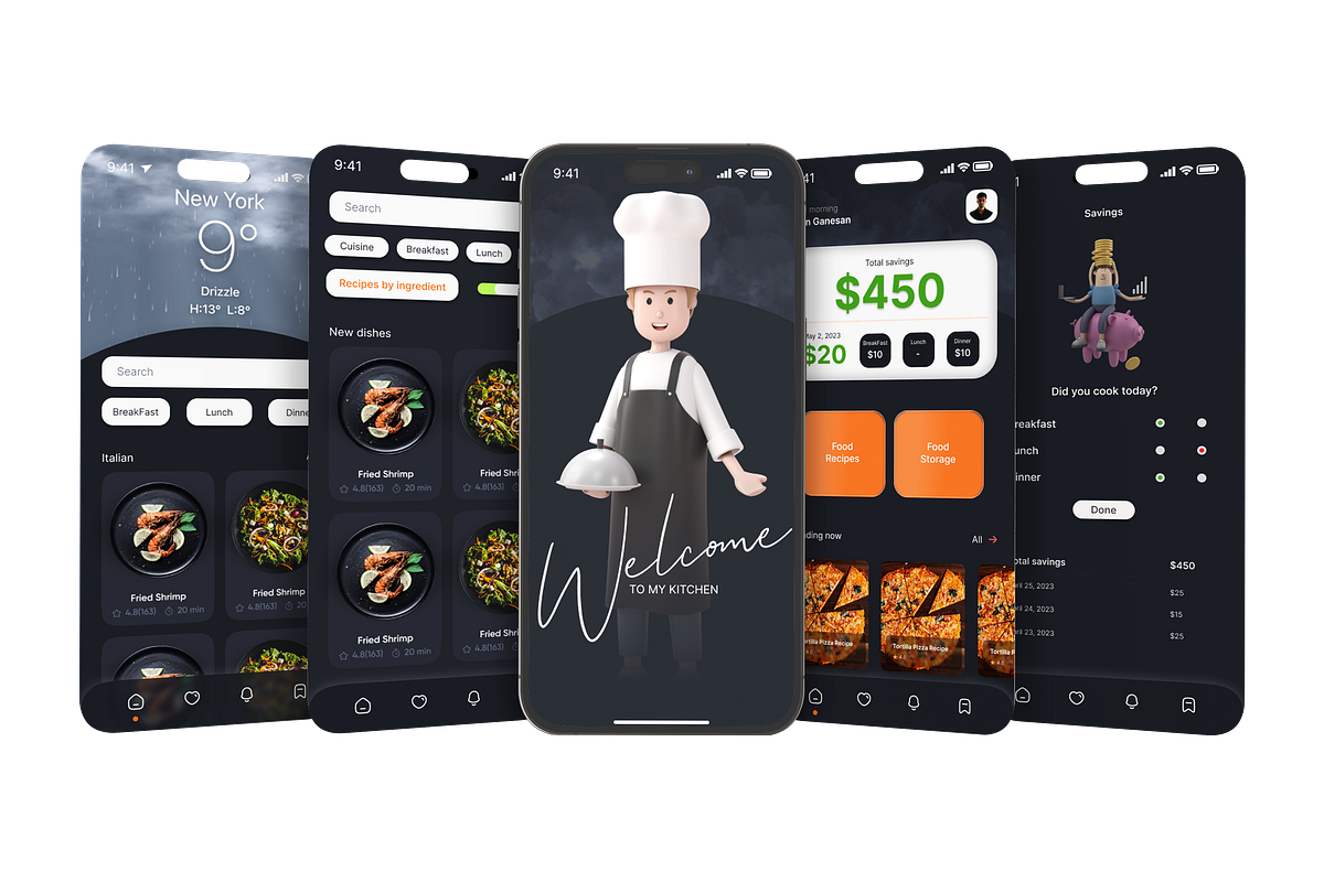UX Design case study on Cooking & food storage | by Arjun Ganesan | Medium